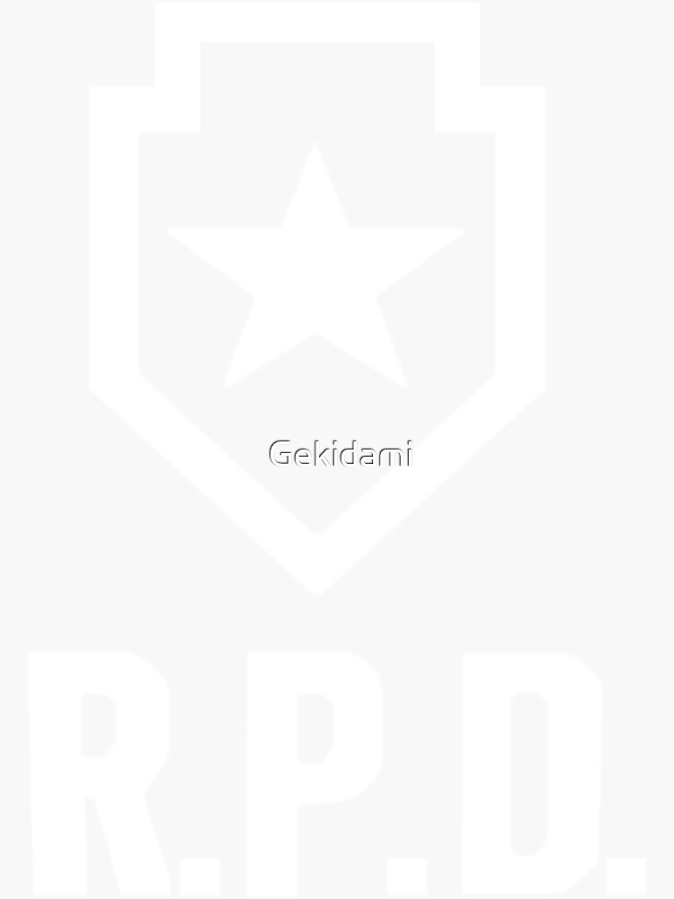 "Resident Evil 2: REmake RPD Logo" Sticker for Sale by Gekidami | Redbubble