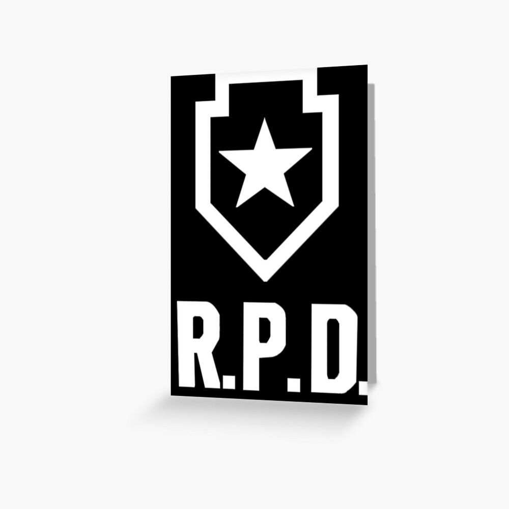 Tarjetas de felicitación «Resident Evil 2: REmake RPD Logo» de Gekidami ...