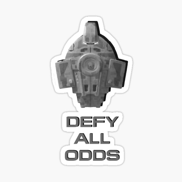 "Defiant" Sticker by galaxyostars | Redbubble