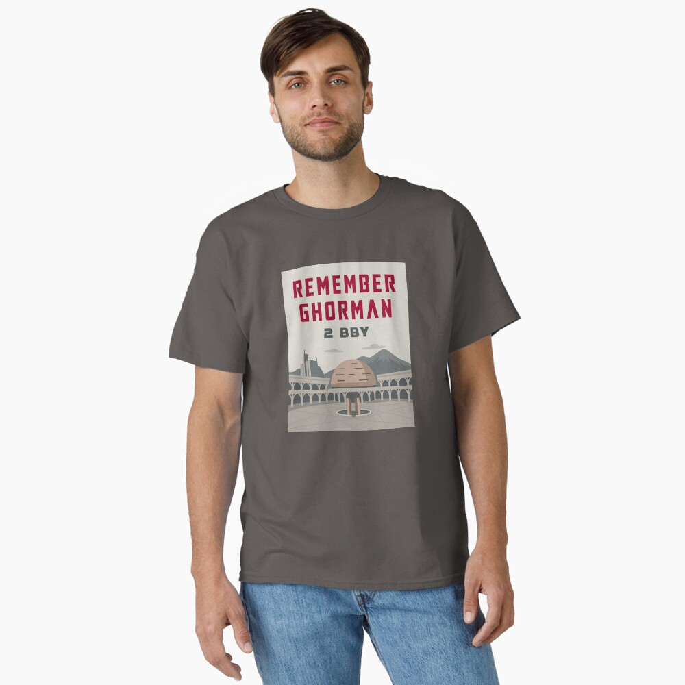 "Remember Ghorman" Essential T-Shirt for Sale by rebelloot | Redbubble