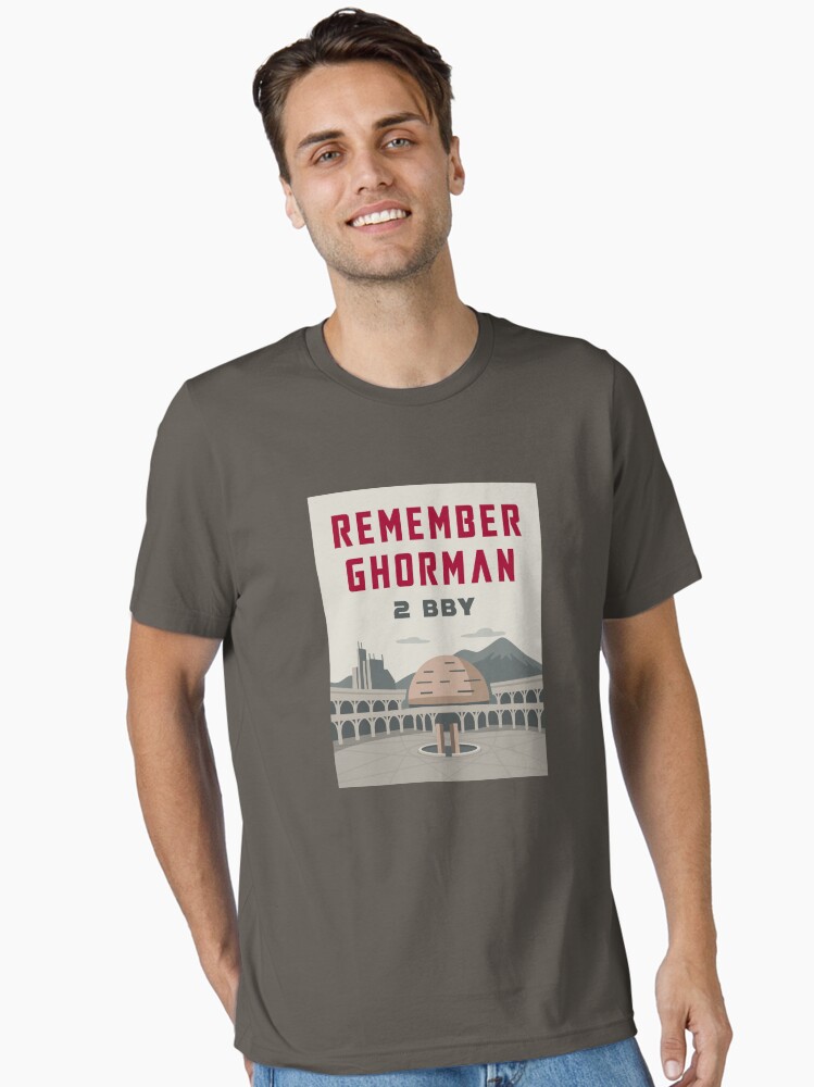 "Remember Ghorman" Essential T-Shirt for Sale by rebelloot | Redbubble