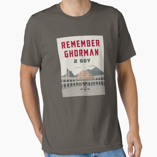 "Remember Ghorman" Essential T-Shirt for Sale by rebelloot | Redbubble