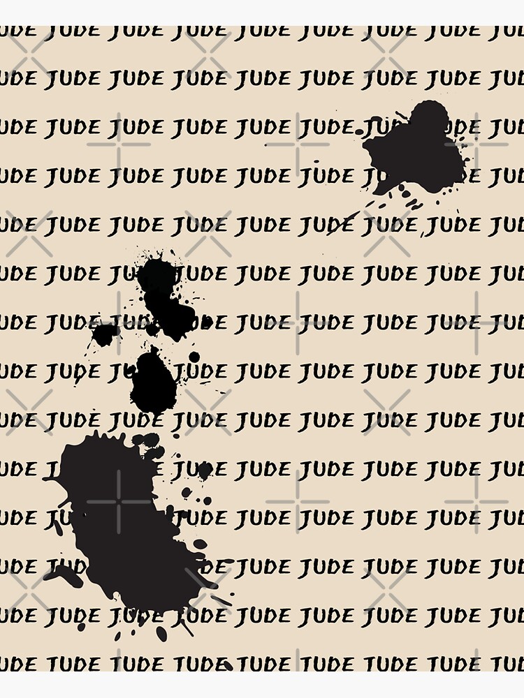 "jude jude jude - cardan's letter to jude | the cruel prince" Sticker ...