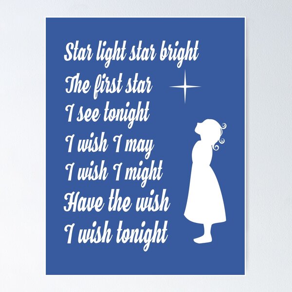 "Starlight, Starbright" Poster for Sale by miniverdesigns | Redbubble