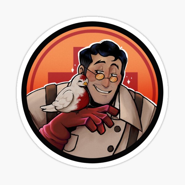 "TF2 - Medic" Sticker for Sale by maxicaiman | Redbubble