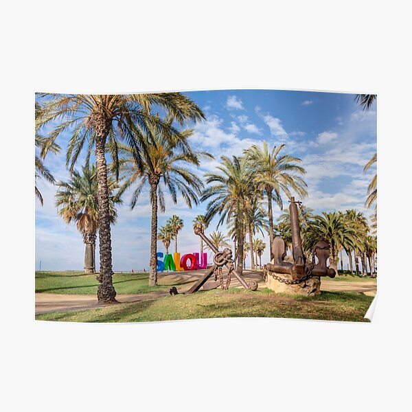 "Promenade Jaume I (Salou, Catalonia)" Poster for Sale by mgarrido ...