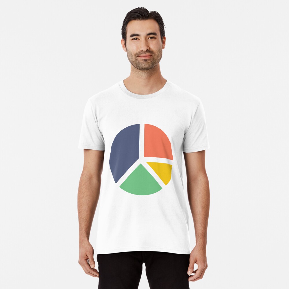 "Pie Chart" Sticker for Sale by Reethes | Redbubble