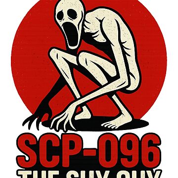 "SCP-096 “The Shy Guy” – Horror Art" Poster for Sale by k3rstman1 ...