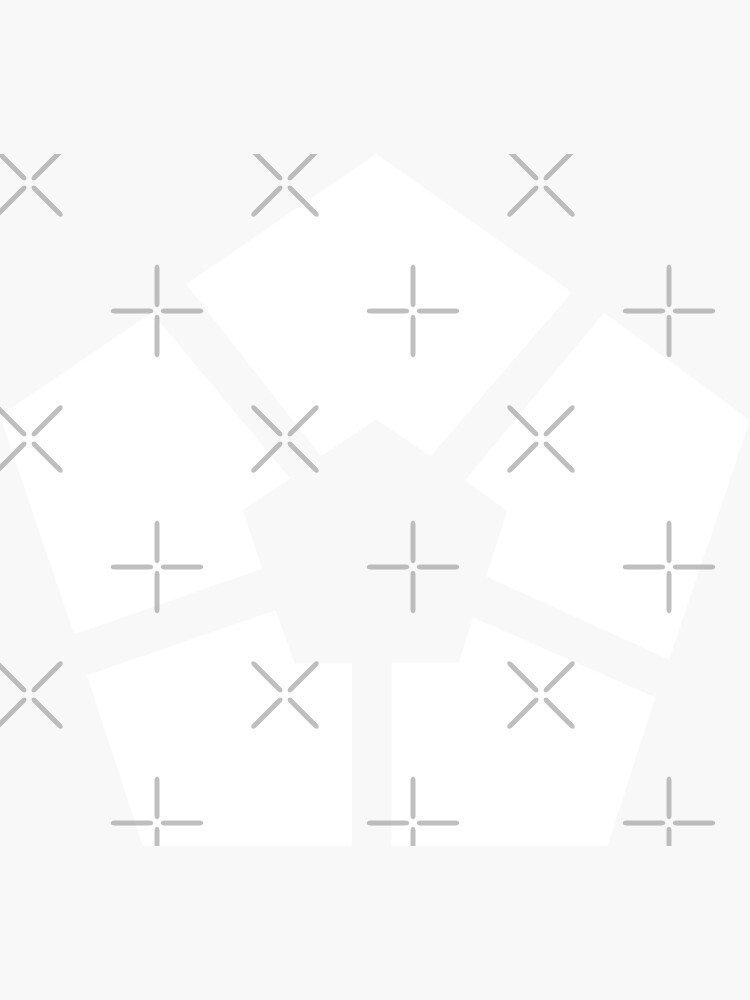 "Blue Lock Basic Logo Only Minimalistic Anime Design" Sticker for Sale ...