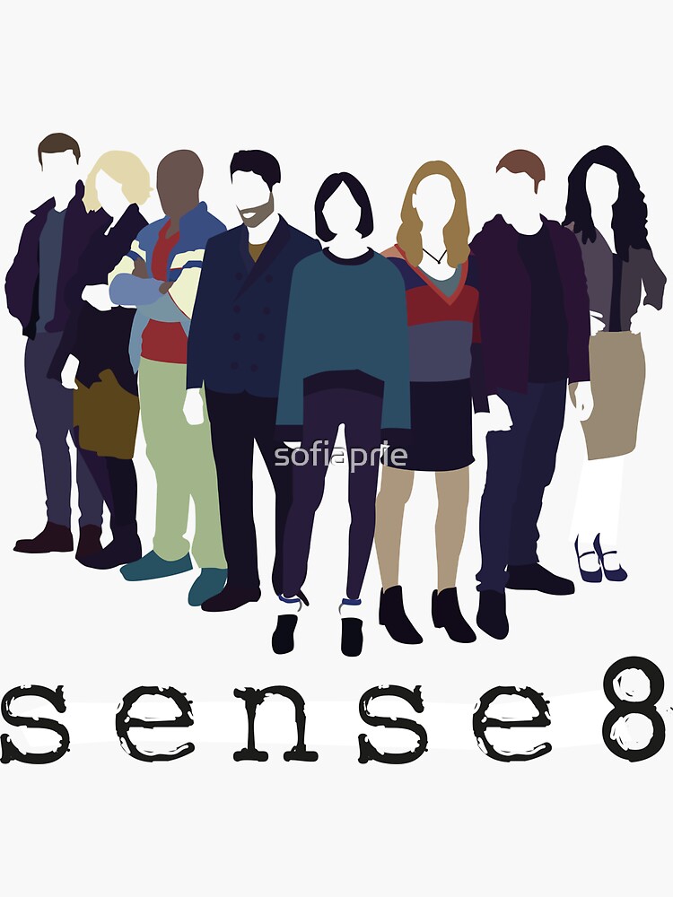 "sense8 cluster" Sticker for Sale by sofiaprie | Redbubble