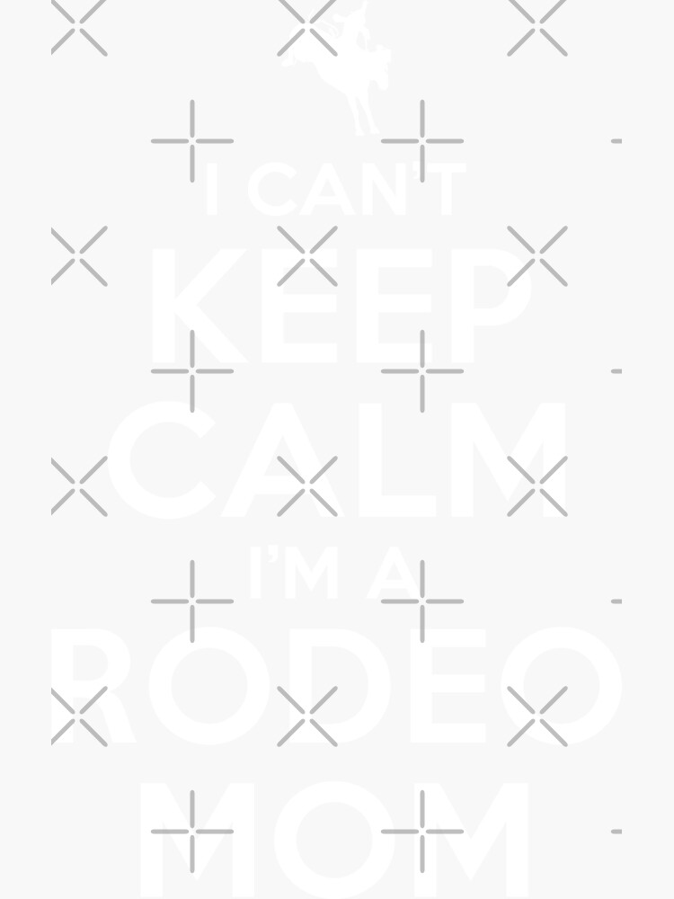 "RODEO MOM" Sticker for Sale by Mill8ion | Redbubble