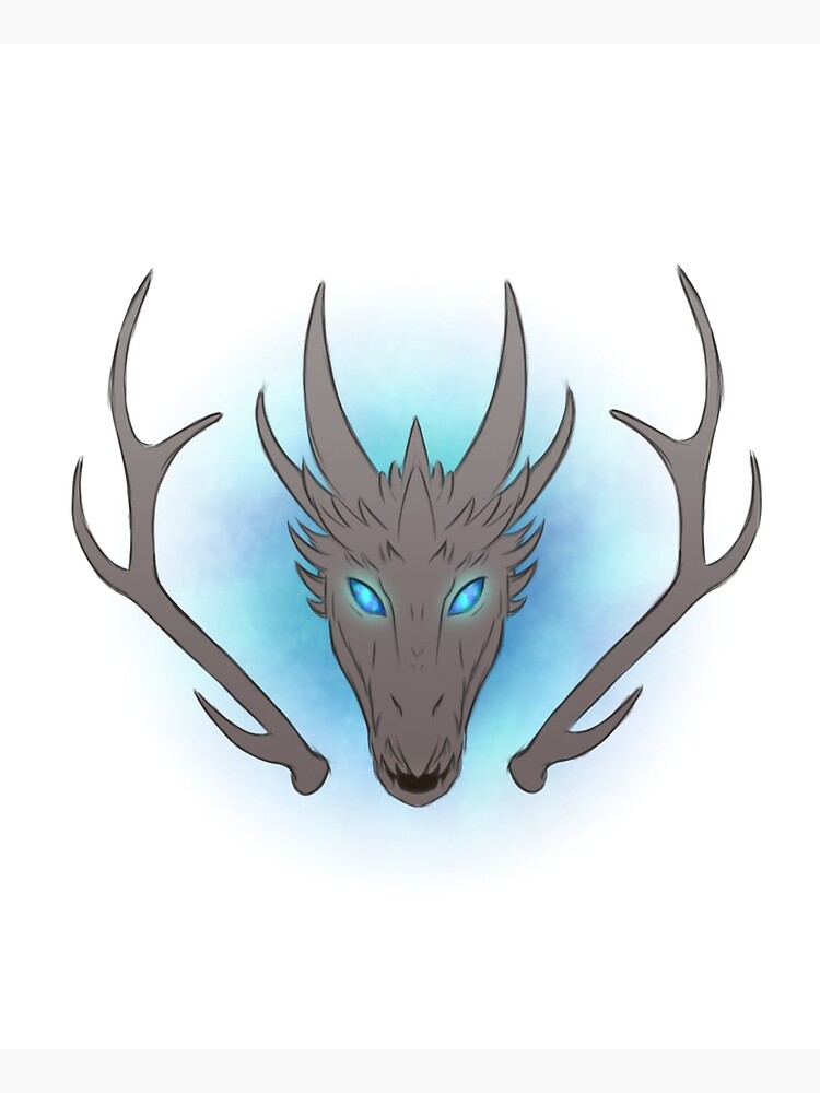 "Stag & Dragon" Poster for Sale by Potter-Art | Redbubble