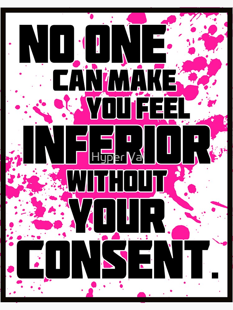 "Inferior" Sticker by HyperVal | Redbubble