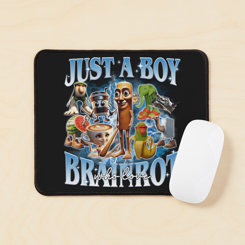 "Just A Boy Brainrot Who Love Meme Genz" Poster for Sale by davidjones ...