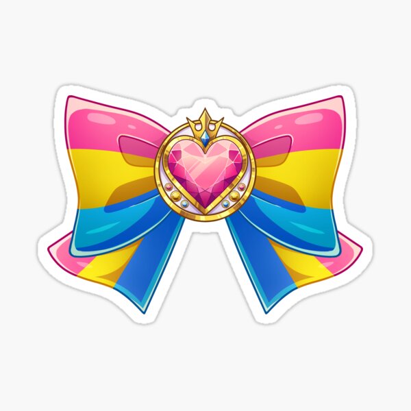 "Pan Pride Power" Sticker by Padfootlet | Redbubble