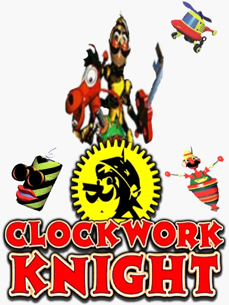 "Clockwork Knight" Sticker by IckObliKrum92 | Redbubble