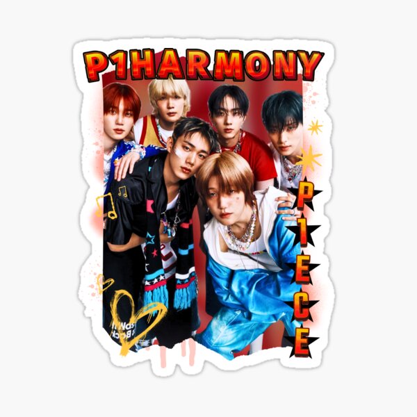 "P1Harmony Red Gravity Scrapbook Design Korean Group KPop Scrapbook ...