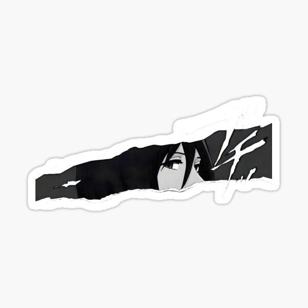 "Mikasa eyes " Sticker for Sale by R-orner | Redbubble