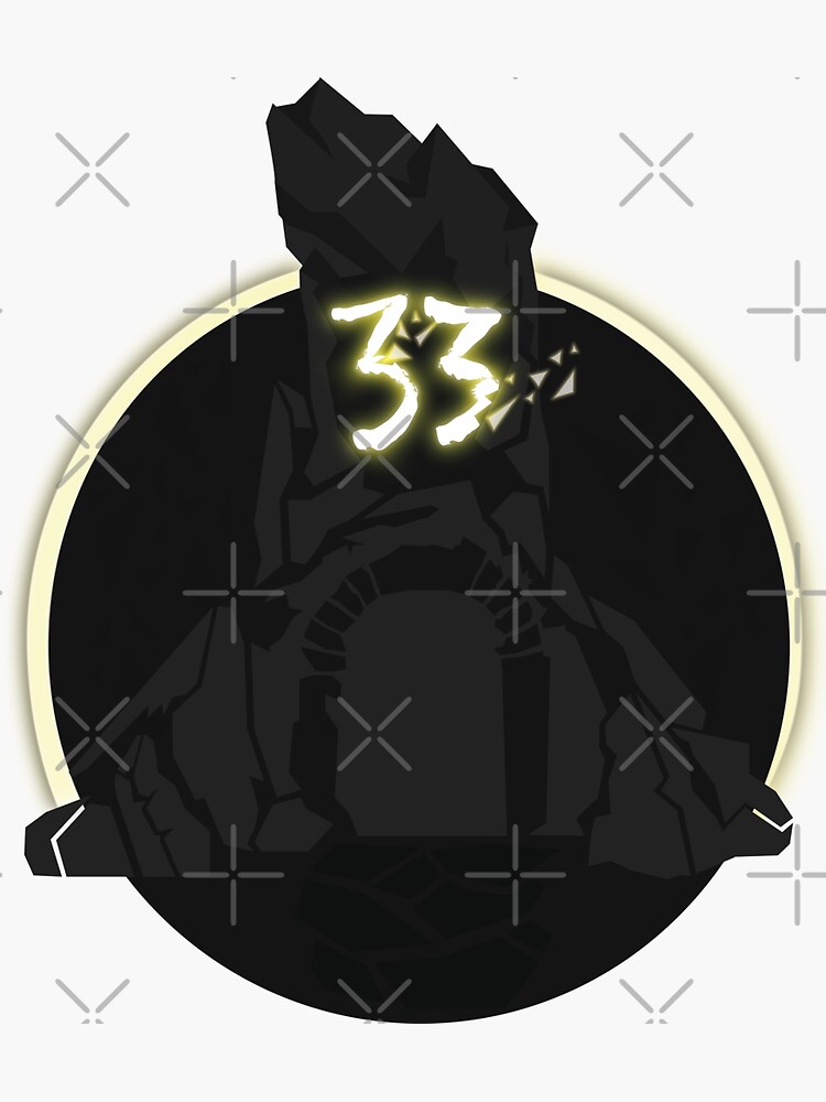 "Clair Obscur Expedition 33 Minimalist Icon" Sticker for Sale by ...