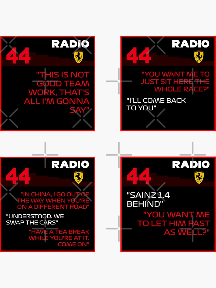 "Lewis Hamilton F1 Miami 2025 Radio Quotes - Iconic Team Messages ...