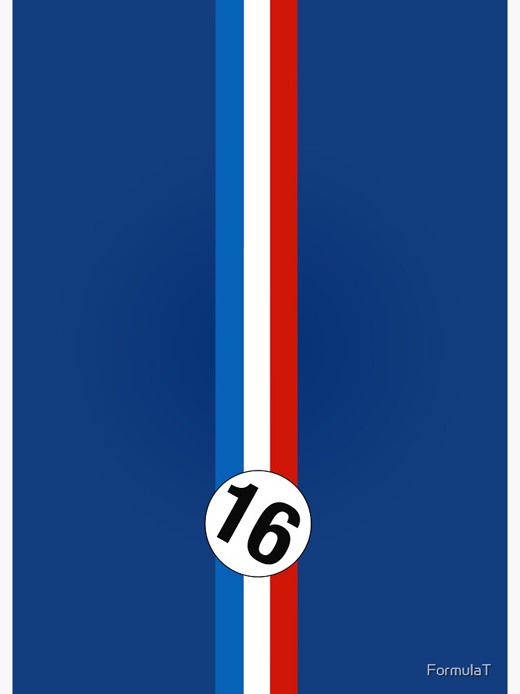 "16: Tricolour" Sticker for Sale by FormulaT | Redbubble