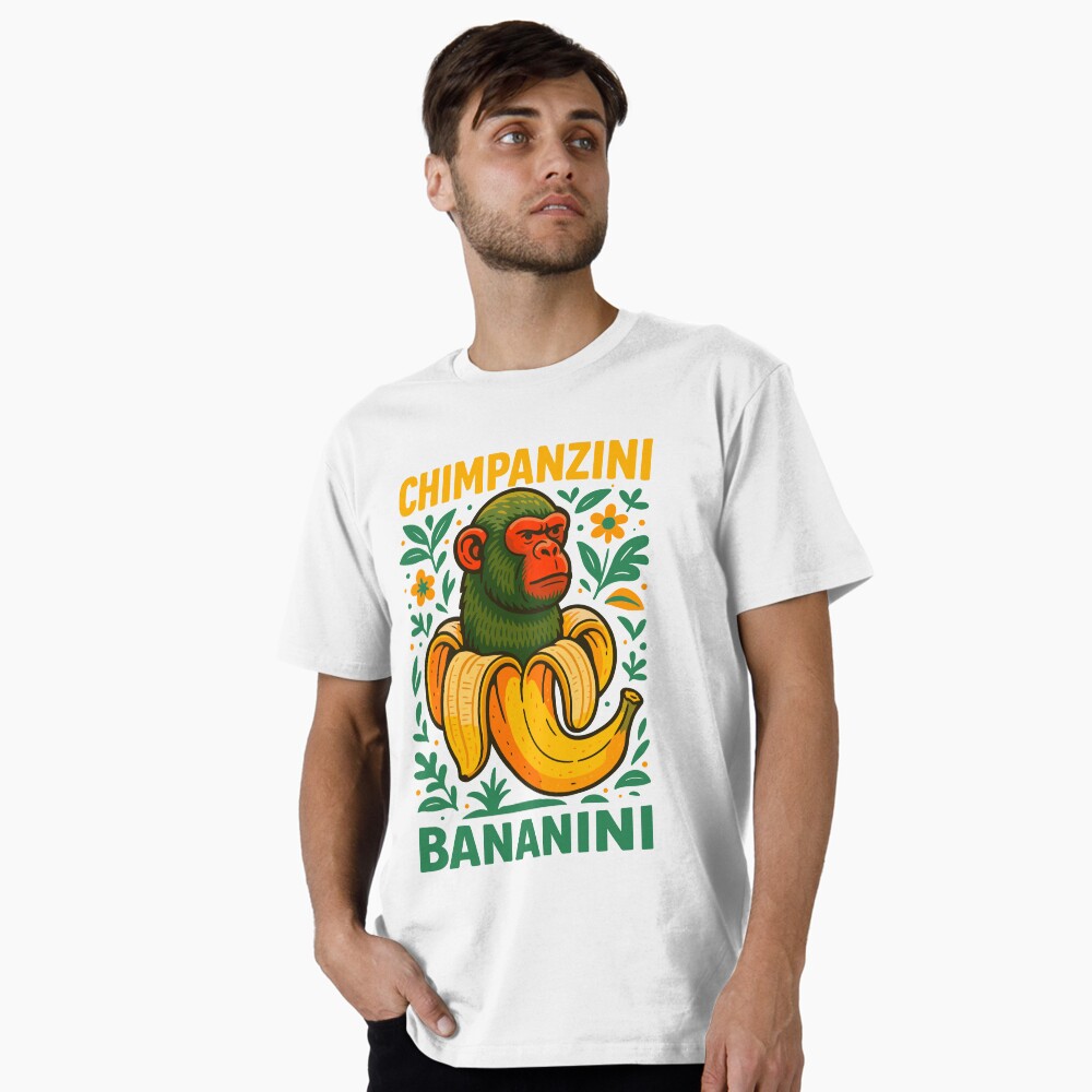 "Chimpanzini Bananini Italian Brainrot Memes" Sticker for Sale by ...