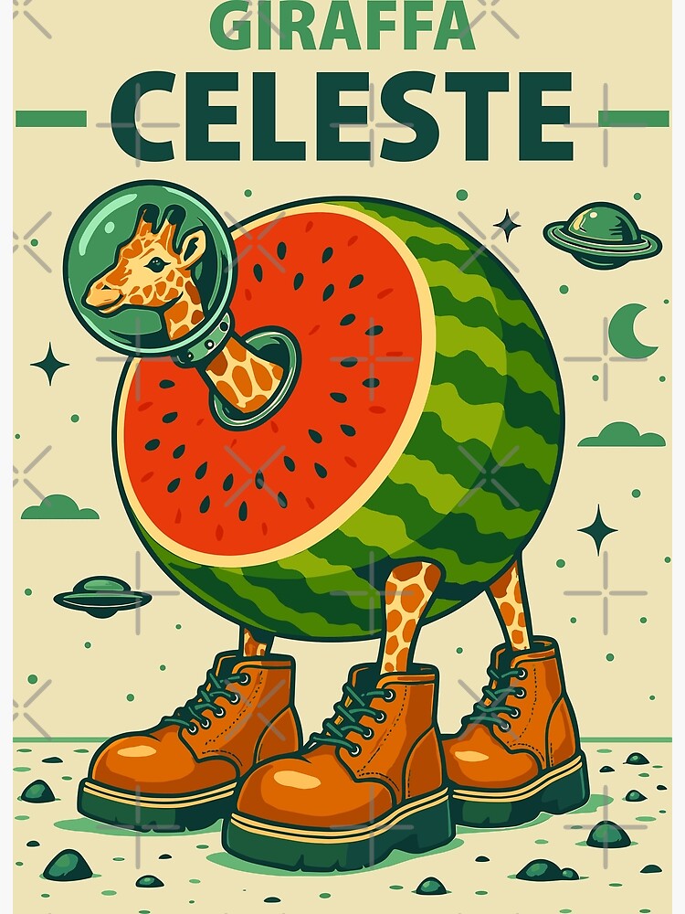 "Girafa Celestre Italian Brainrot Memes" Poster for Sale by Sitchko ...