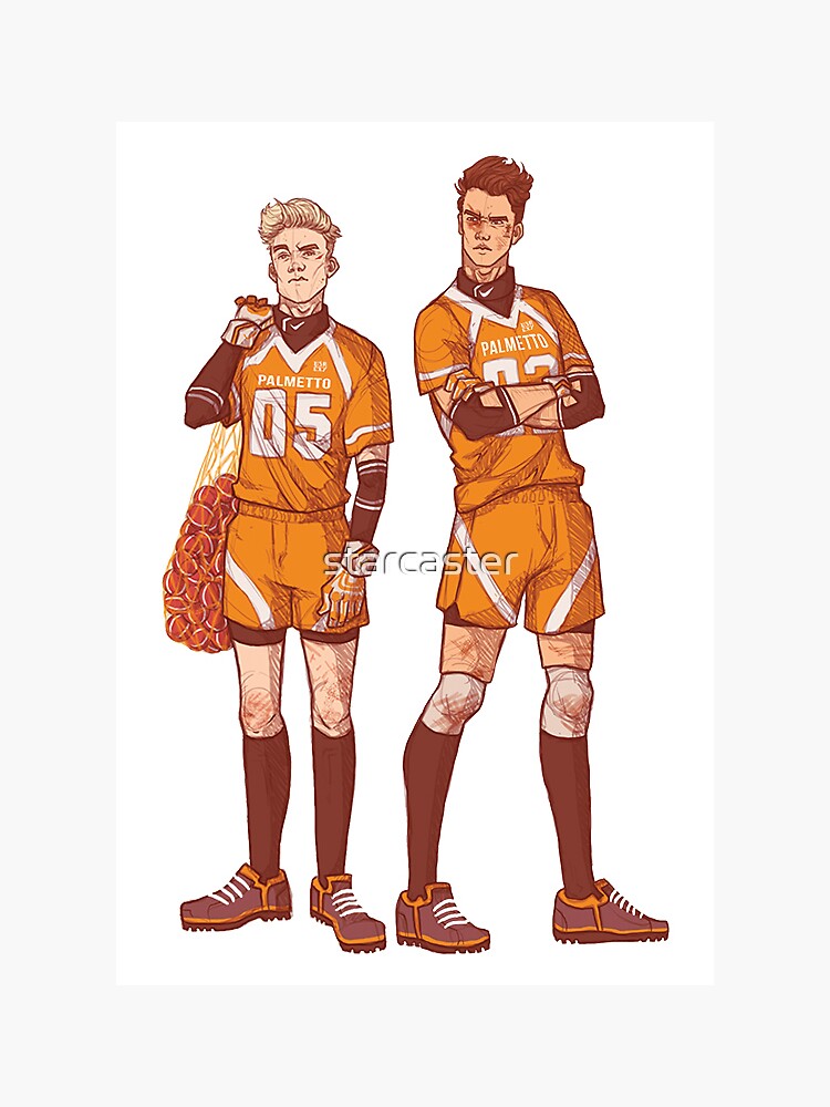 "Aaron and Kevin" Sticker for Sale by starcaster | Redbubble