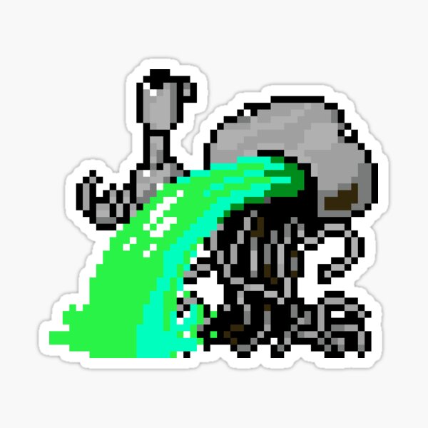 "Alien Martians Metal Slug" Sticker by LowPolyZK | Redbubble