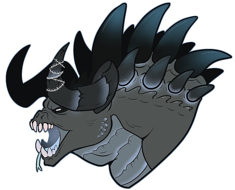 "Deathclaw Sticker" by pistachiozombie | Redbubble