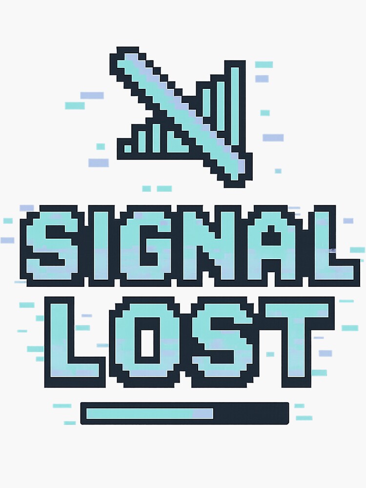 "Signal Lost – Pixel Disconnect Mode Tee | Lo-Fi Tech Aesthetic ...