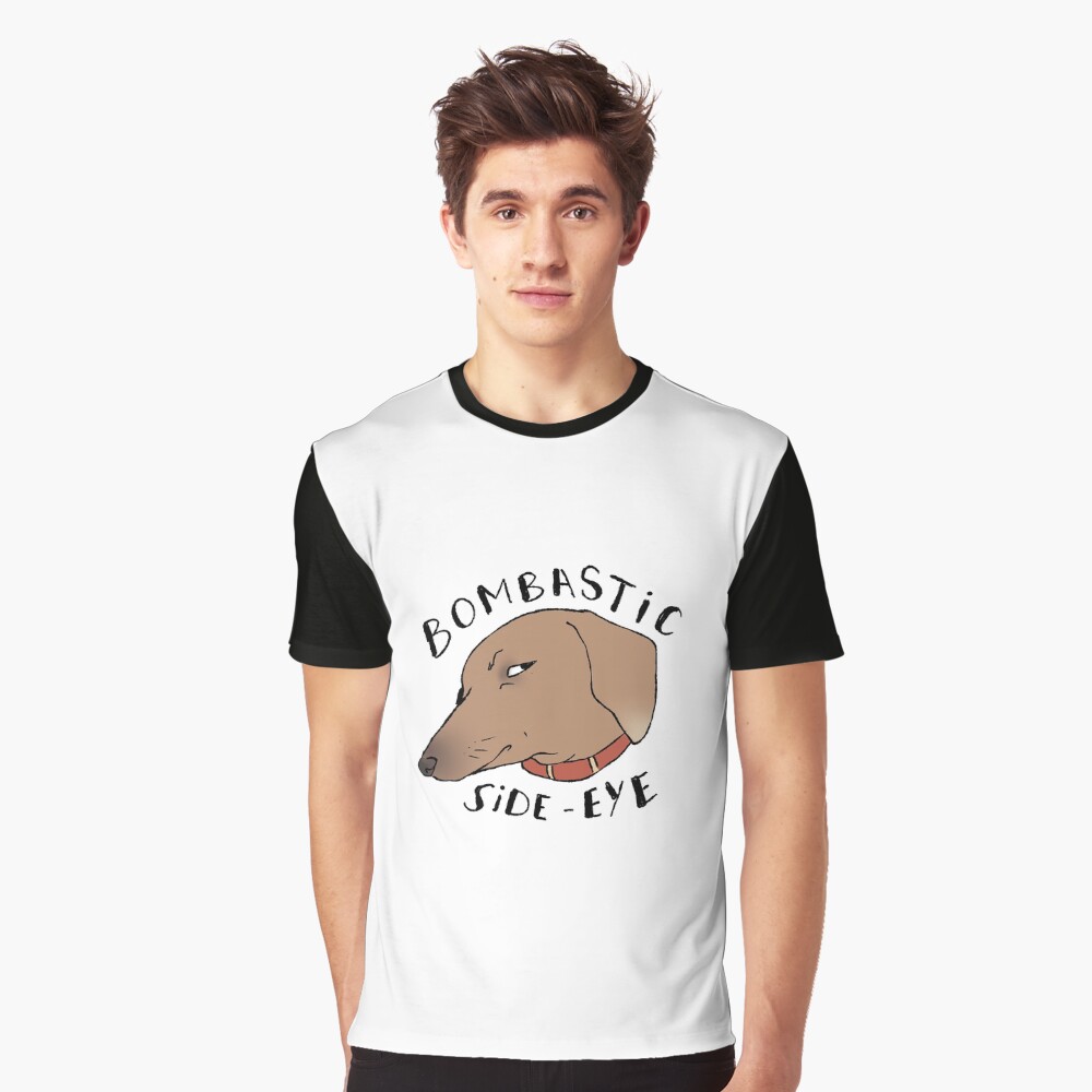 "Bombastic side eye dog meme" Sticker for Sale by Luune-yosei | Redbubble