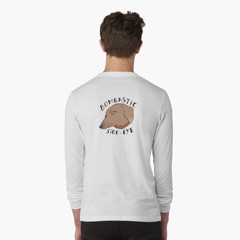 "Bombastic side eye dog meme" Sticker for Sale by Luune-yosei | Redbubble