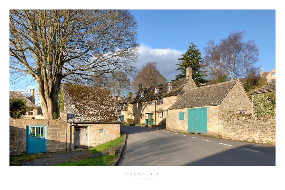 "Snowshill, Gloucestershire" by Andrew Roland | Redbubble