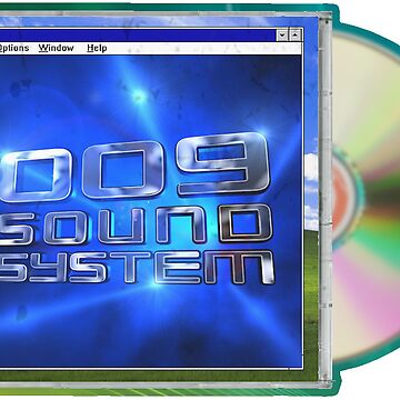 "009 Sound System Windows XP CD Case" Sticker for Sale by KingCatbattle ...