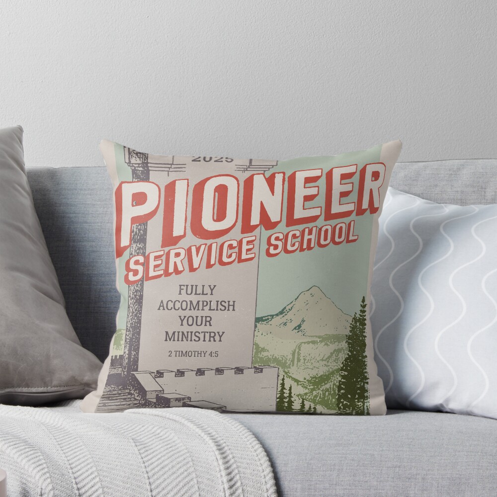 "Pioneer Service School 2025 (Vintage Watchtower)" Sticker for Sale by ...