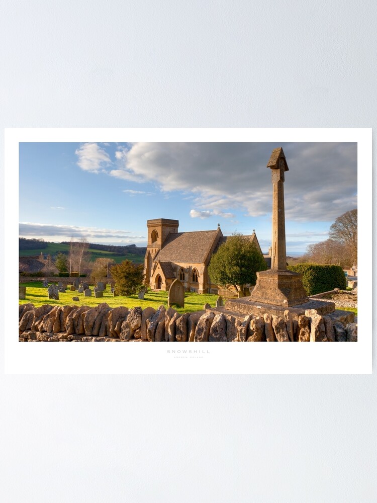 "Snowshill, Gloucestershire" Poster by andrewroland | Redbubble