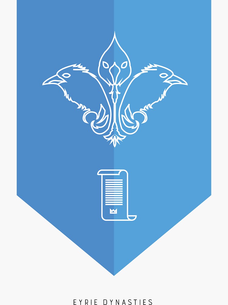 "ROOT – Eyrie Dynasties (inspired by the Root Board Game)" Sticker for ...