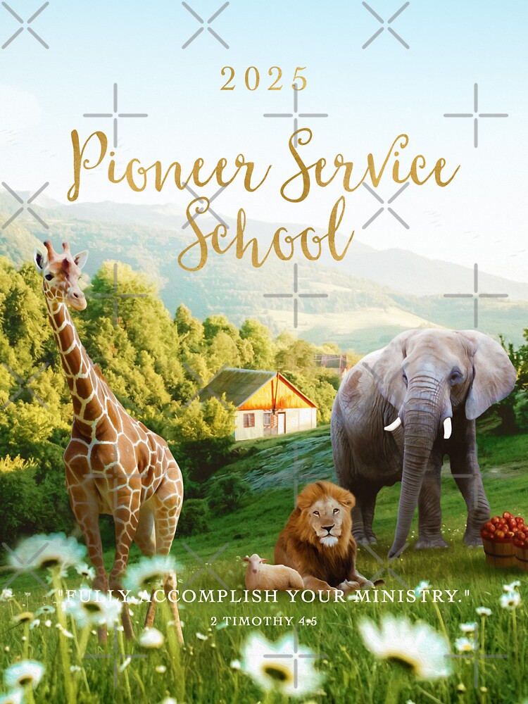 "Pioneer Service School (Class of 2025)" Sticker for Sale by ...