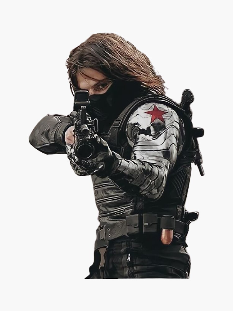 "Bucky Barnes - Winter Soldier Icon" Sticker for Sale by julescustoms ...