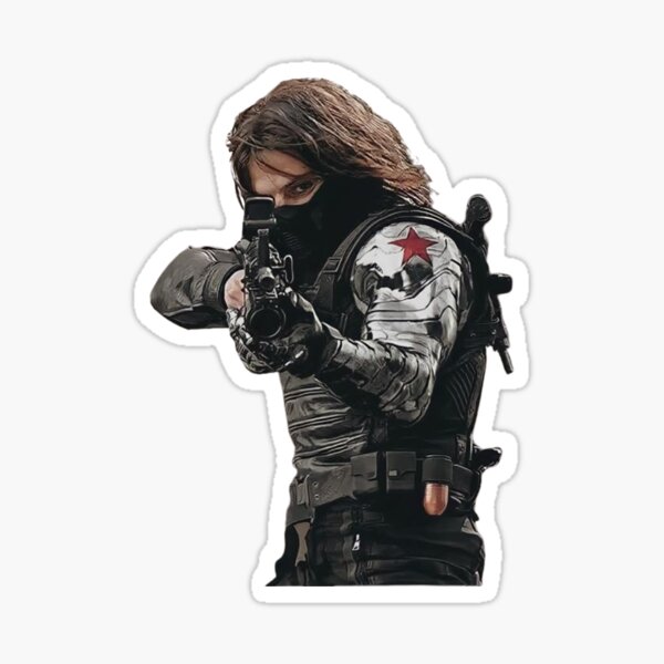 "Bucky Barnes - Winter Soldier Icon" Sticker for Sale by julescustoms ...