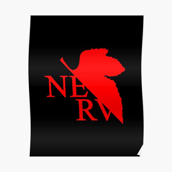 "Nerv Logo" Poster by stonestreet | Redbubble