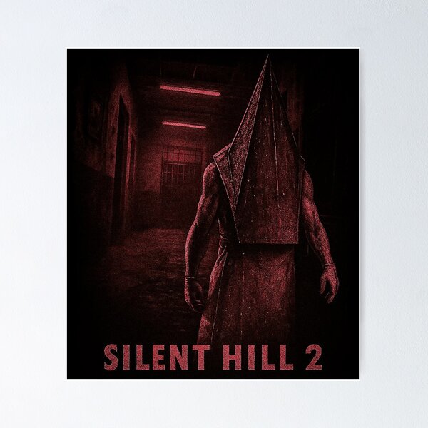 "Silent Hill 2 Pyramid Head" Poster for Sale by aalb1n | Redbubble