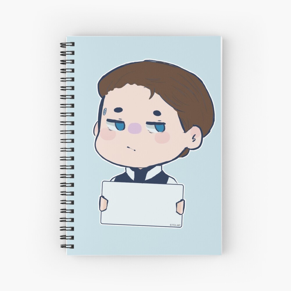 "Chibi RK900" Spiral Notebook for Sale by runawaylady | Redbubble