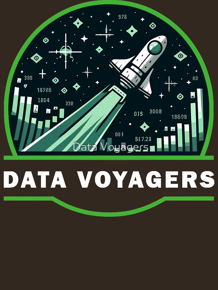 "Data Voyagers Clothing Dark Shirt" Essential T-Shirt for Sale by DataVoyagers | Redbubble
