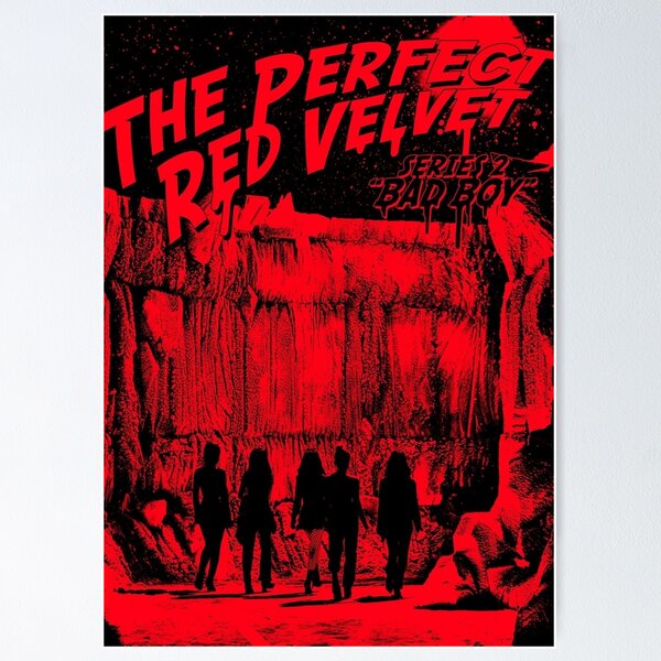 "Red Velvet" Poster for Sale by Martstore | Redbubble