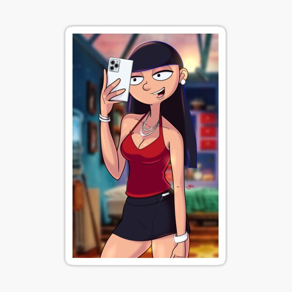 "SELFIE - Rhonda" Sticker for Sale by JumpDriiver | Redbubble