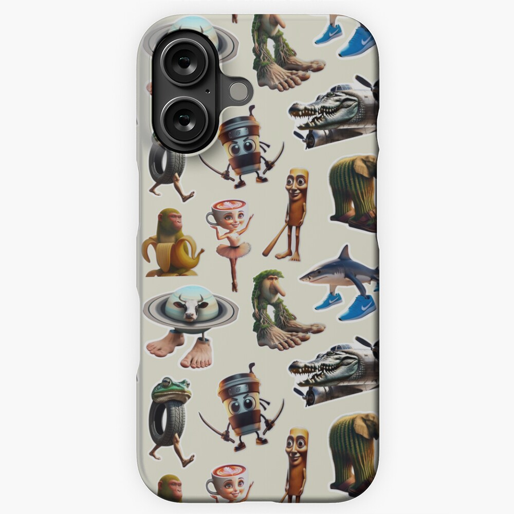 "Italian Brainrot" Sticker for Sale by studioVII | Redbubble