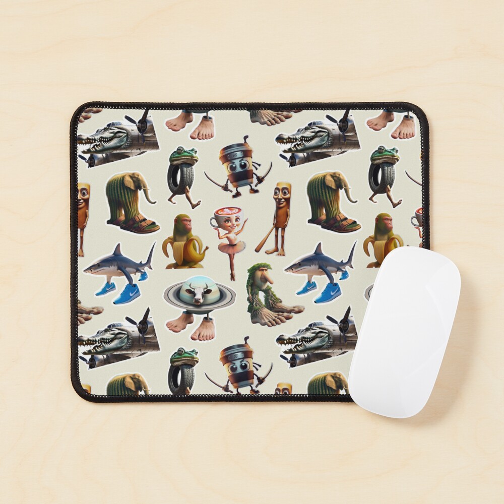 "Italian Brainrot" Sticker for Sale by studioVII | Redbubble