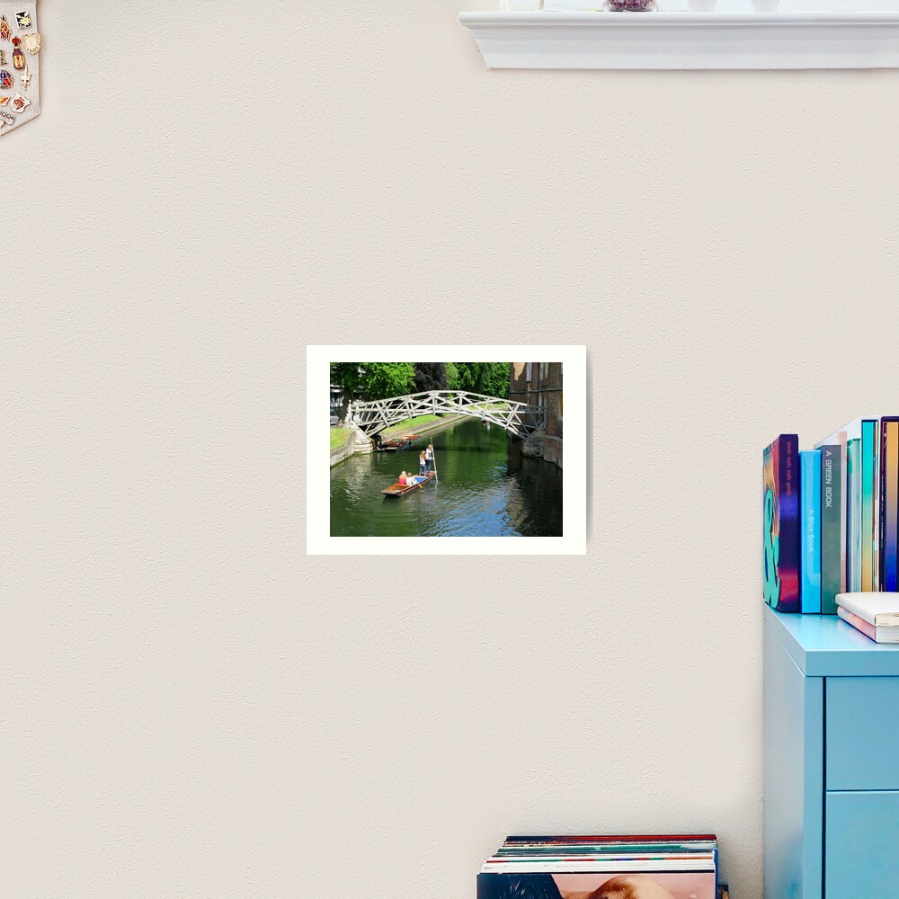 "Mathematical Bridge, Cambridge" Art Print for Sale by MikePaget ...